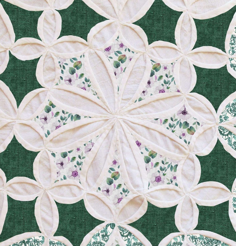 Cathedral Window Wall Hangings/cushions Tutorial. PDF Download - Etsy