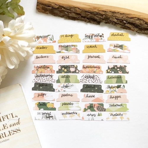 Cactus Bible Tabs - Etsy