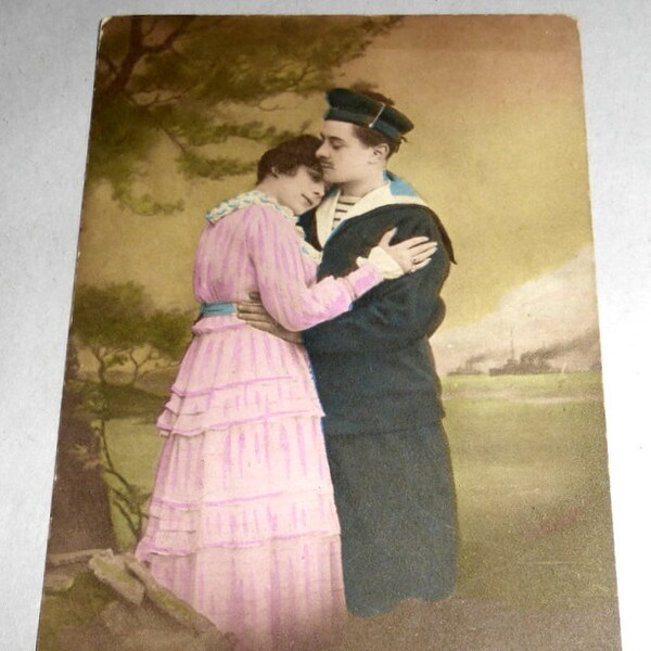 Sailor Postcard - Etsy