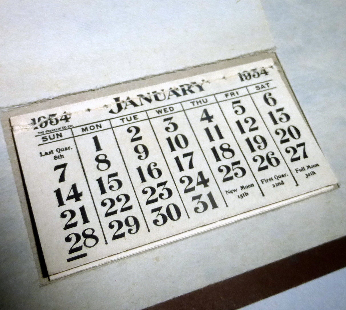 Vintage 1934 Advertising Calendar Yeomen Mutual Life Insurance - Etsy