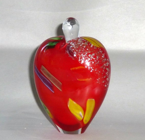 Vintage Blown Glass Perfume Bottle Exploding with Fir… - Gem