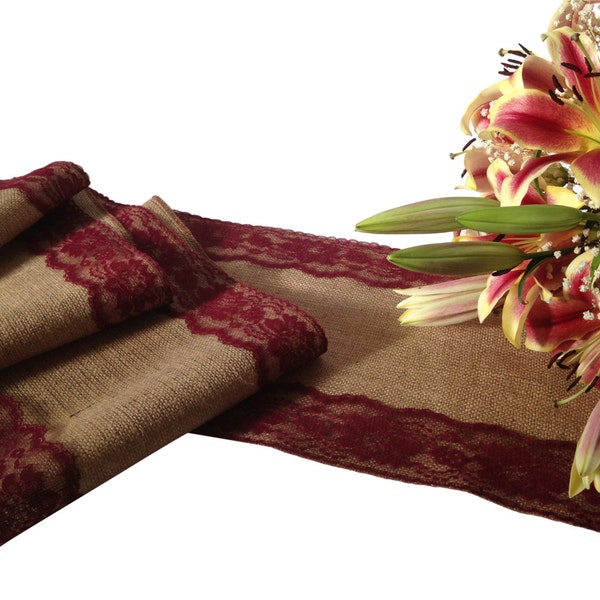 Burlap Table Runners - Etsy