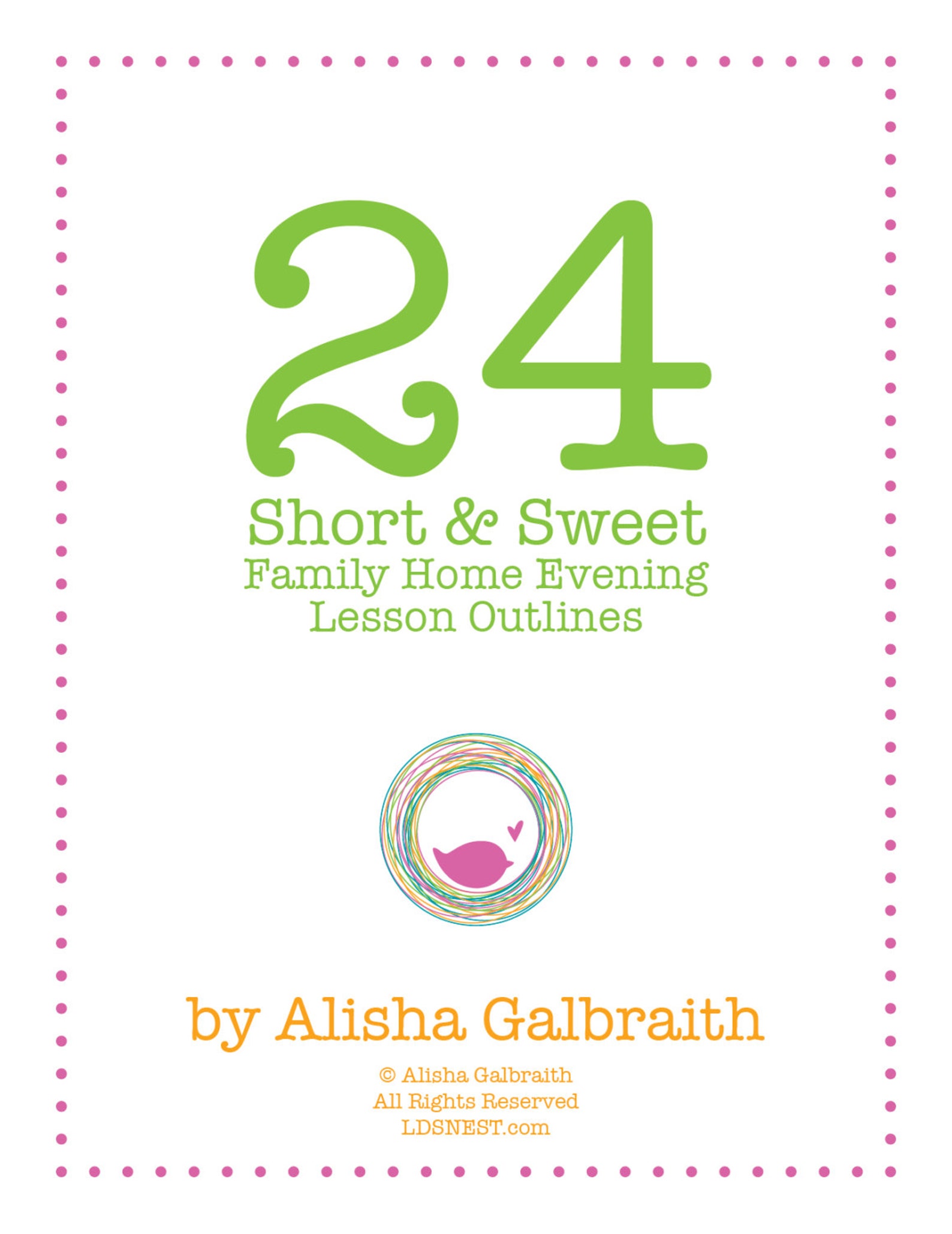 FHE • Short & Sweet Lessons Volume #1 - Etsy