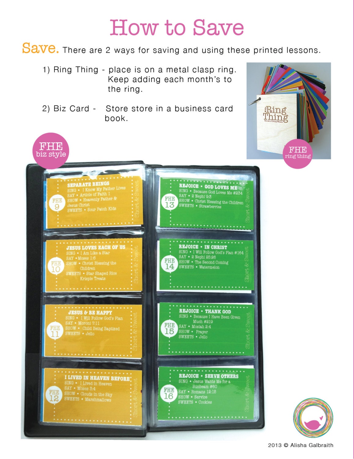 FHE • Short & Sweet Lessons Volume #1 - Etsy