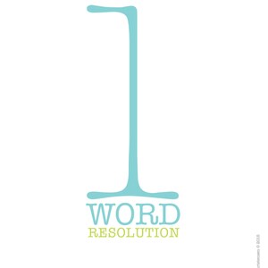 One Word Resolution Self Paced Digital Guidebook editable ONE PERSON ...