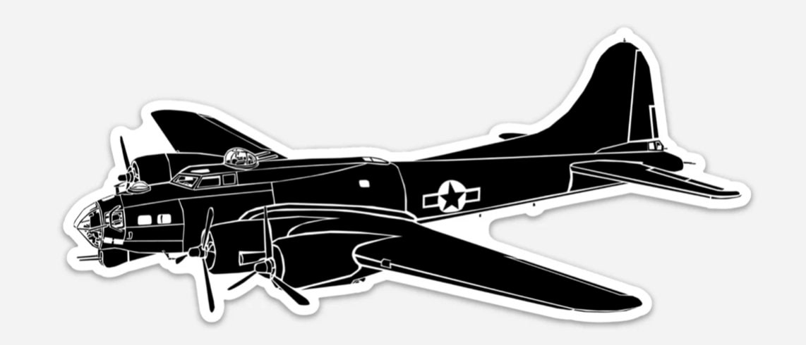 Clipart B17 Bomber