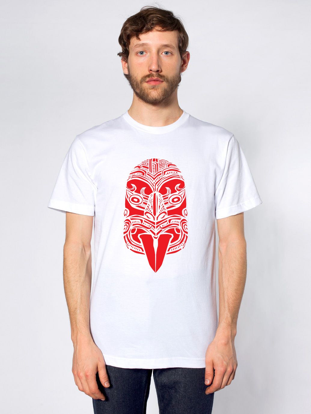 Killerbeemoto: Haka Māori War Face Carving Short & Long Sleeve - Etsy