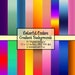 Colorful Ombre Gradients, Digital Paper, Rainbow Backgrounds, Instant ...
