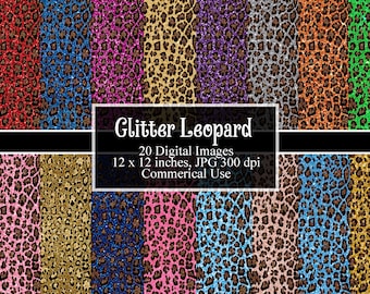 Classic Safari Animal Print Digital Paper Printable | Etsy