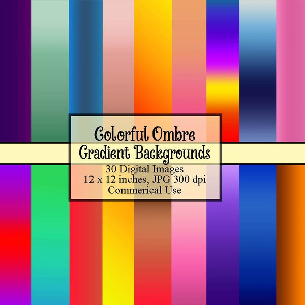 Ombre and Gradients - Etsy