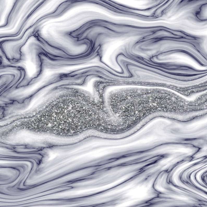 Navy Blue Agate Backgrounds Digital Watercolor PNG Overlays | Etsy