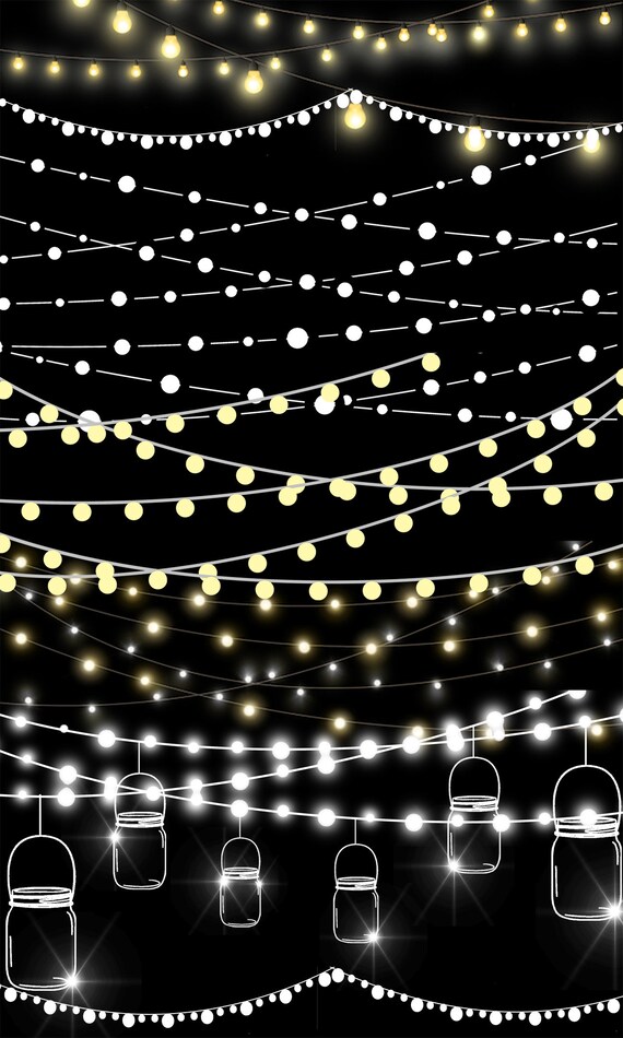 String Party Lights Background