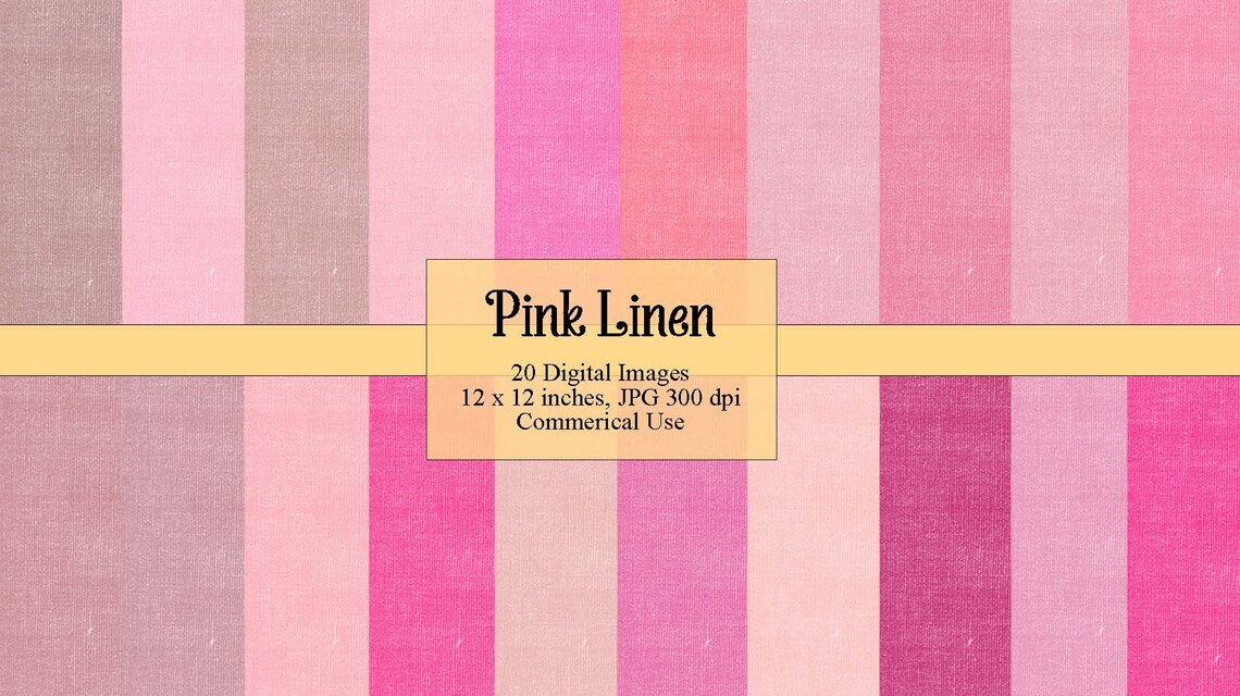 Pink Linen Digital Paper Linen Burlap Textures Linen | Etsy