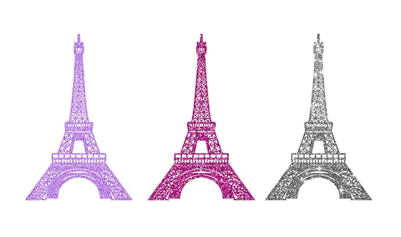 INSTANT DOWNLOAD Eiffel TOWER Clipart for Commercial Use Clip Art ...