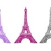 Glitter Eiffel Tower Clipart, Paris, Instant Download, JPEG and PNG ...