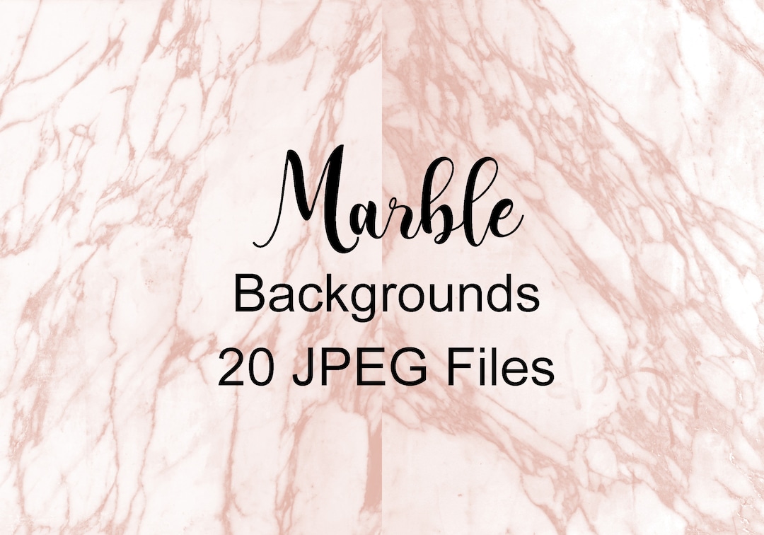 Rose Gold Marble Digital Paper, Background Clipart , Graphic Design ...