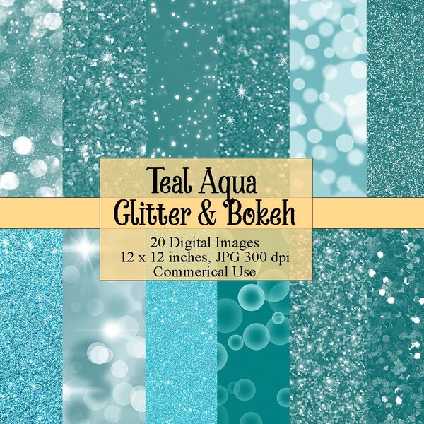 Teal Aqua - Etsy
