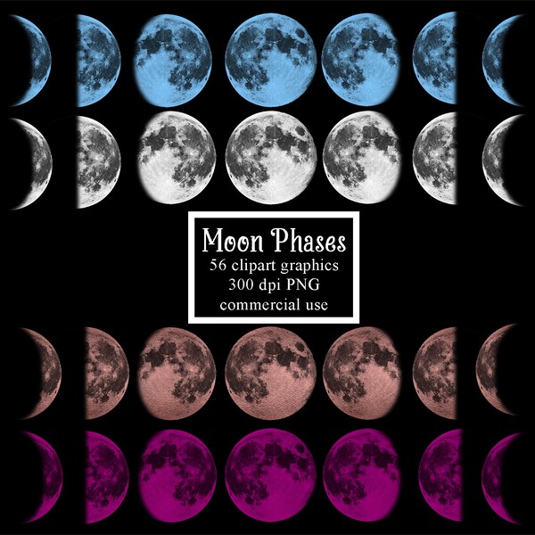 Moon Phases - Etsy