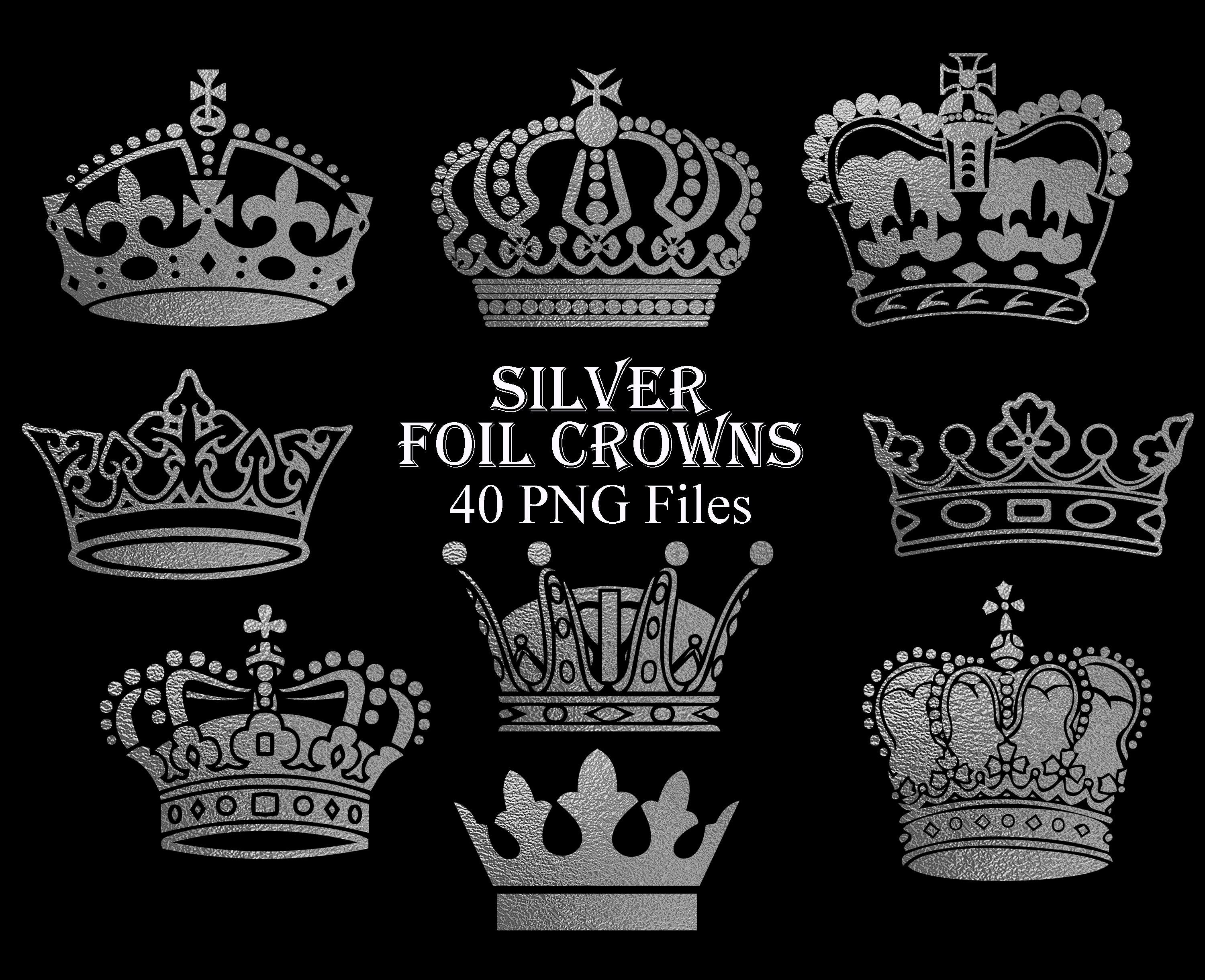 Silver Princess Tiara Clip Art