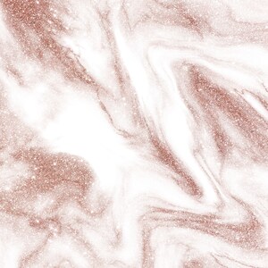 Rose Gold Glitter Marble Digital Paper, Natural Stone Marble Textures ...
