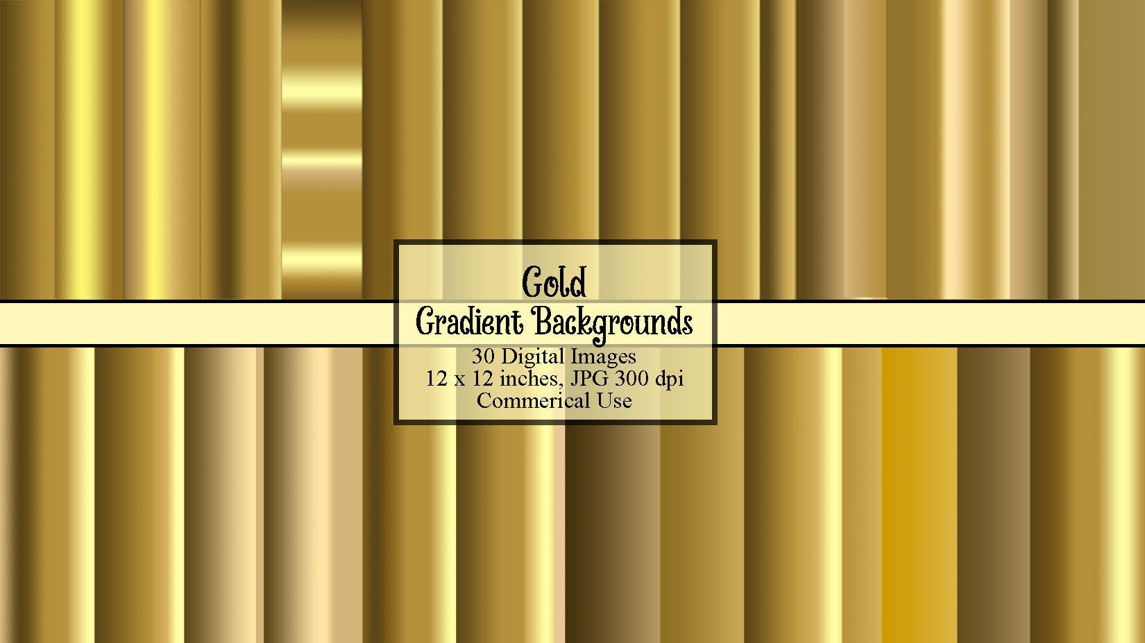 Gold Gradients Digital Paper Backgrounds in Ombre instant | Etsy