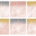 Rose Gold Marble and Glitter Digital Paper Marble Backgrounds Printable ...