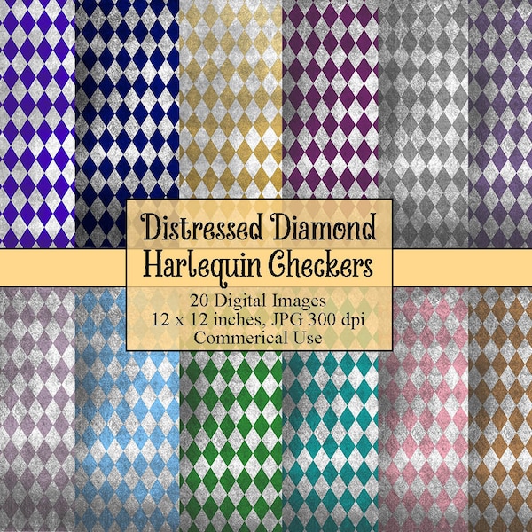 Harlequin Design - Etsy