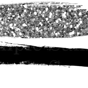 Black Brush Strokes Clip Art #52 | Hand Painted Colors, Graphic Design ...