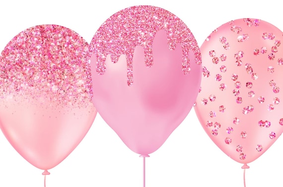 Palloncini Rosa Clipart