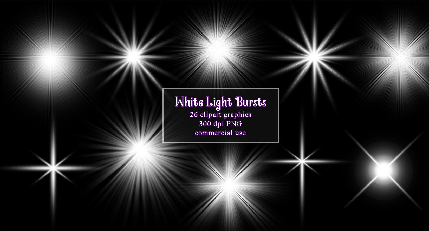 White Twinkle Clipart