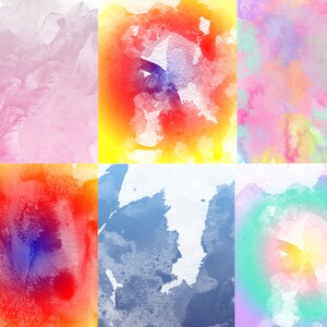 Watercolor Background Clipart, Pink and Purple Watercolor Brush Clip ...