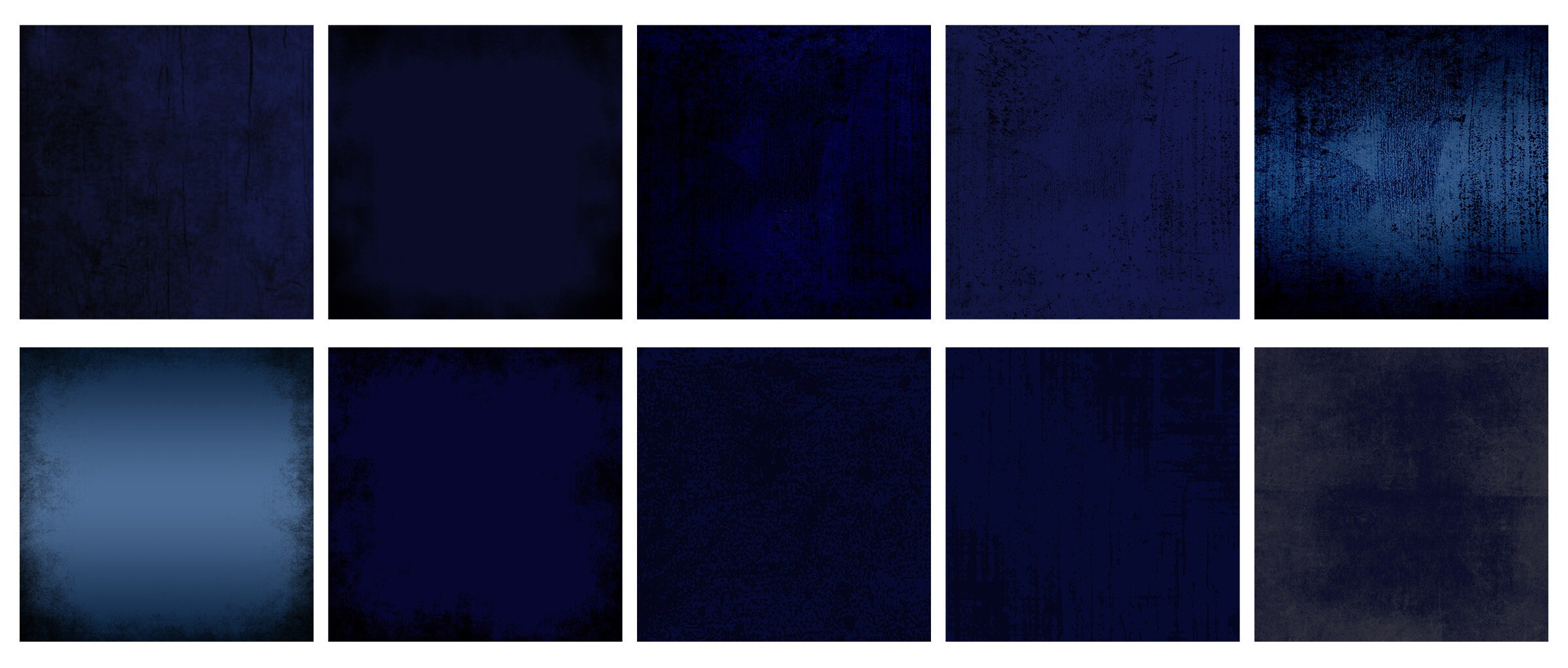 Distressed Blue Textures Digital Paper, Dark Grunge Textures, Gritty ...