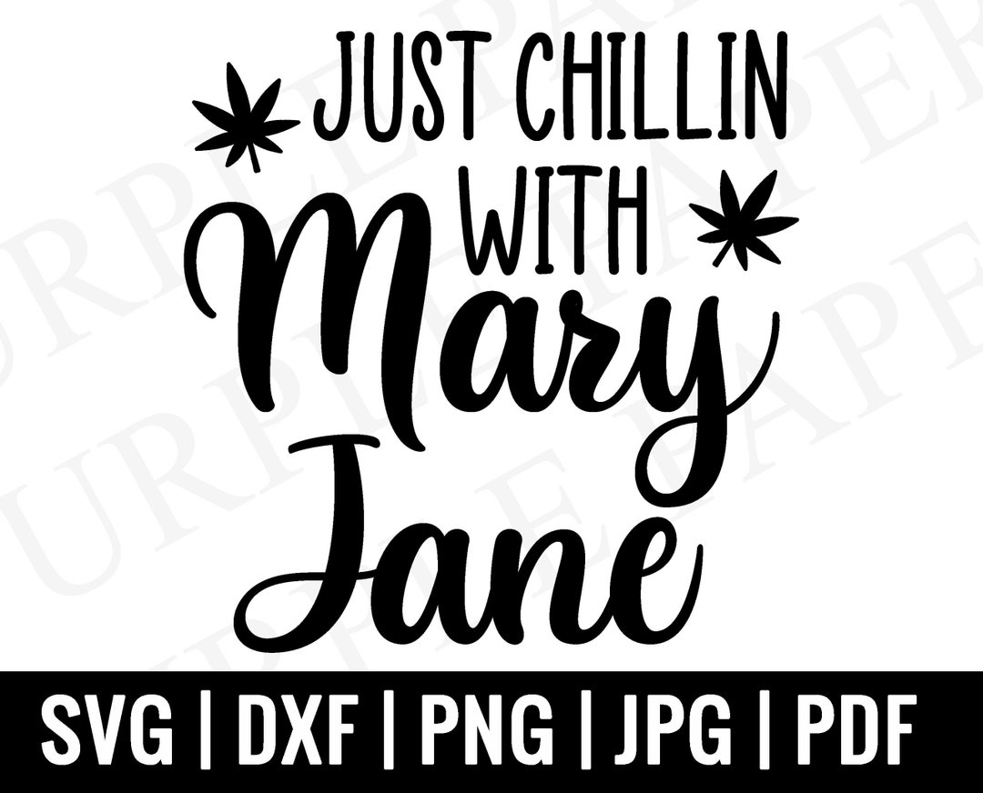 Mary Jane SVG, Instant Download, Cut Files for Cricut Silhouette, Weed ...