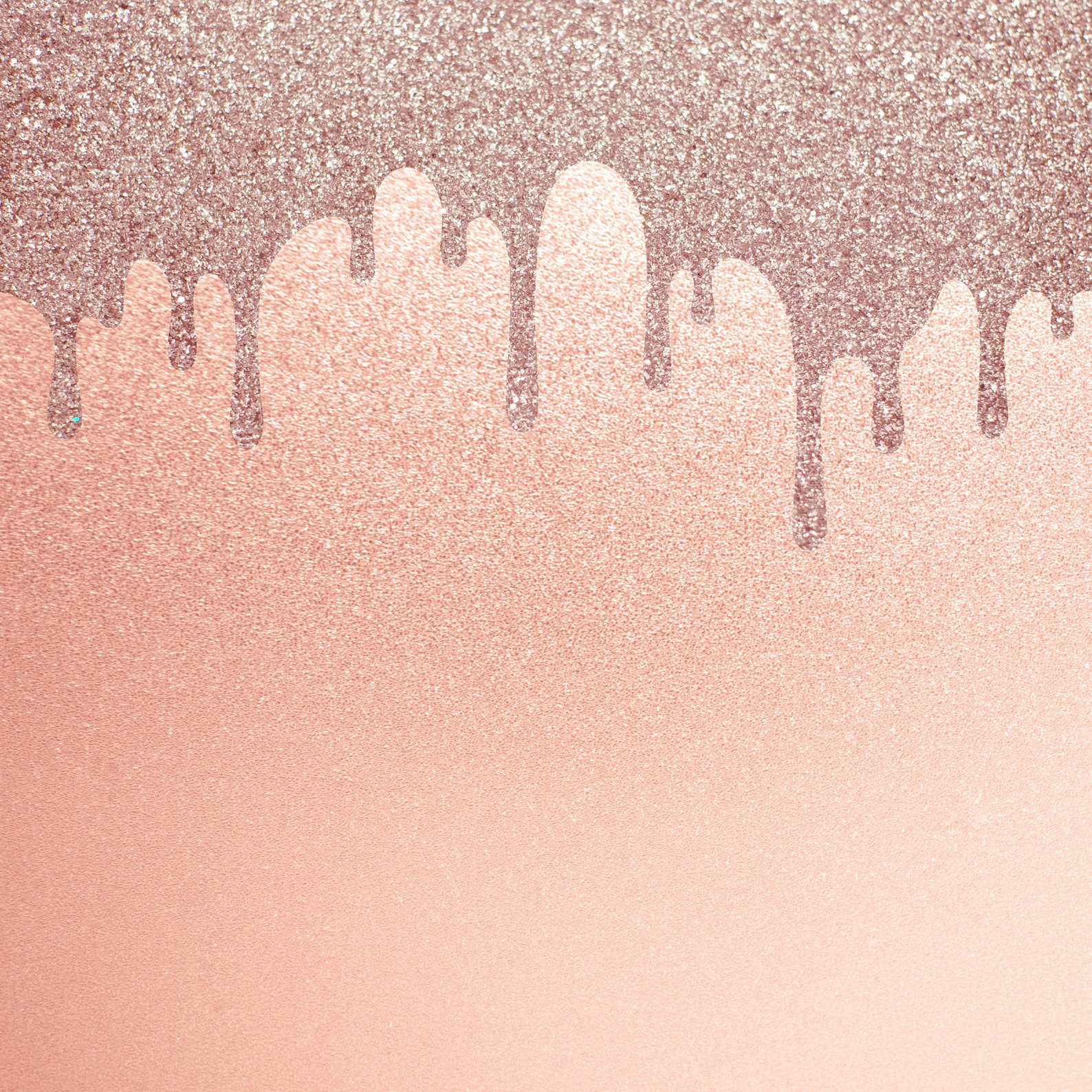 Rose Gold Dripping Glitter Rose gold glitter drips like | Etsy