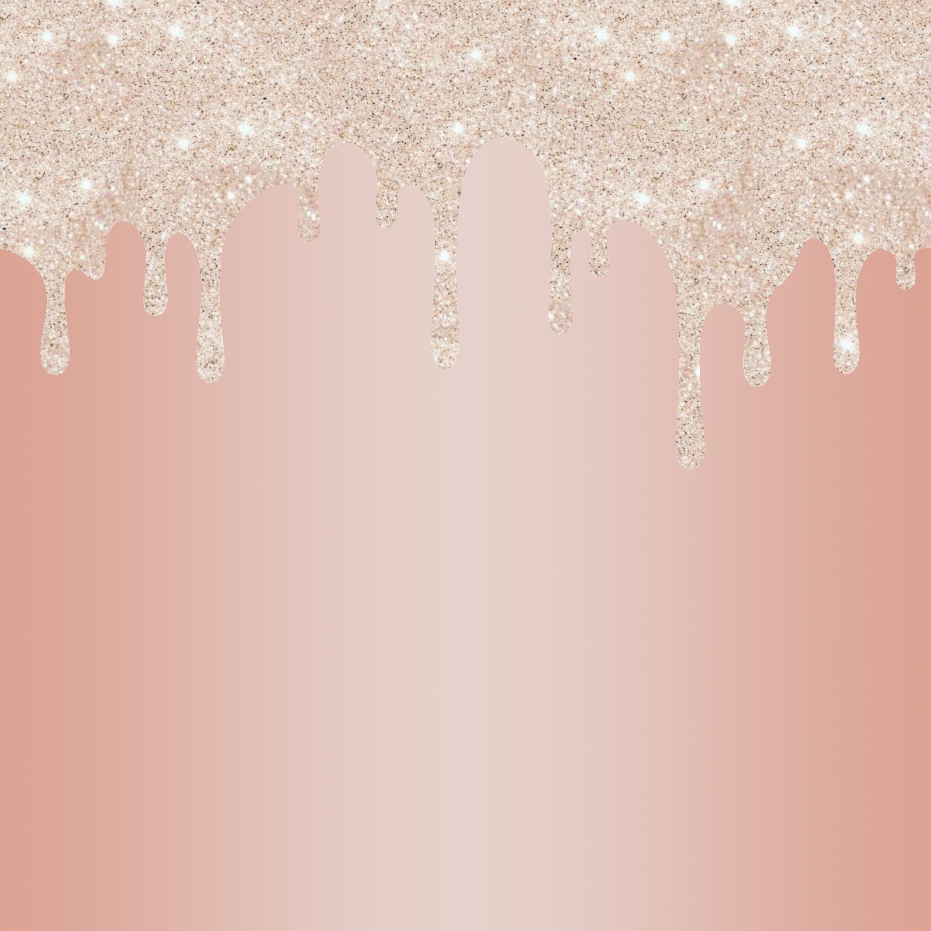 Rose Gold Dripping Glitter Rose gold glitter drips like | Etsy