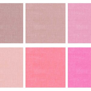 Pink Linen Digital Paper, Linen Burlap Textures, Linen Scrapbook Paper ...