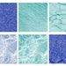 Ocean Sea Water Digital Papers Pool Water Background - Etsy