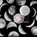 Moon Phases Clipart, Watercolor Moon Clip Art Graphics Illustration in ...