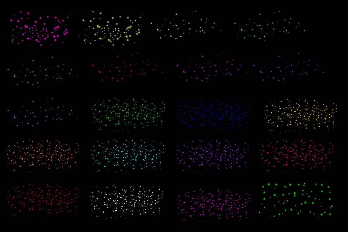 Firefly Overlays Digital Photography Overlays PNG Floating | Etsy