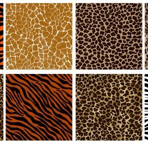 Classic Safari Animal Print Digital Paper, Printable Backgrounds for ...