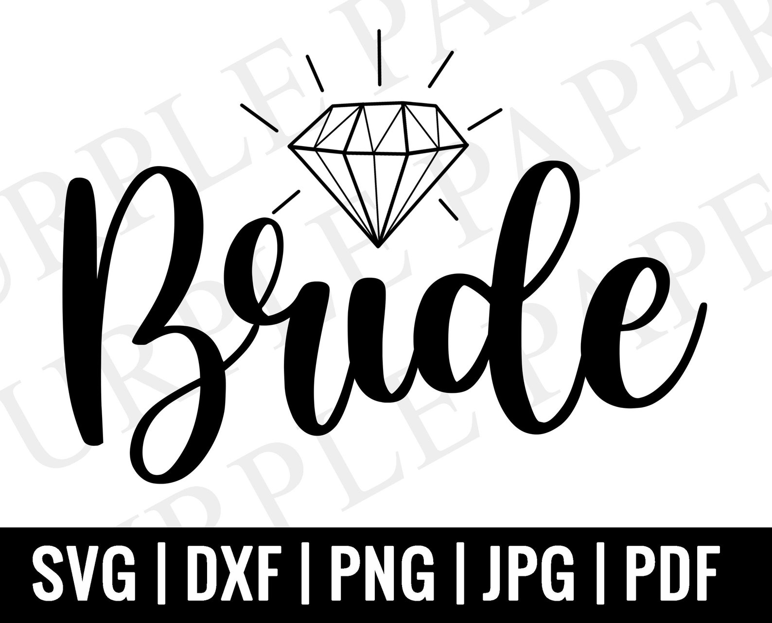 Bride SVG Bride to Be SVG Wedding Svg Bride Cut File | Etsy