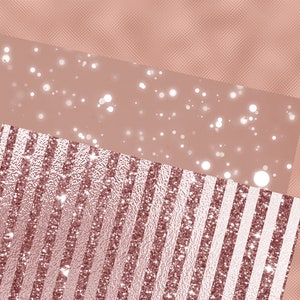 Rose Gold Luxor Digital Paper,glitter, Foil, Sequin, Diamonds Digital ...