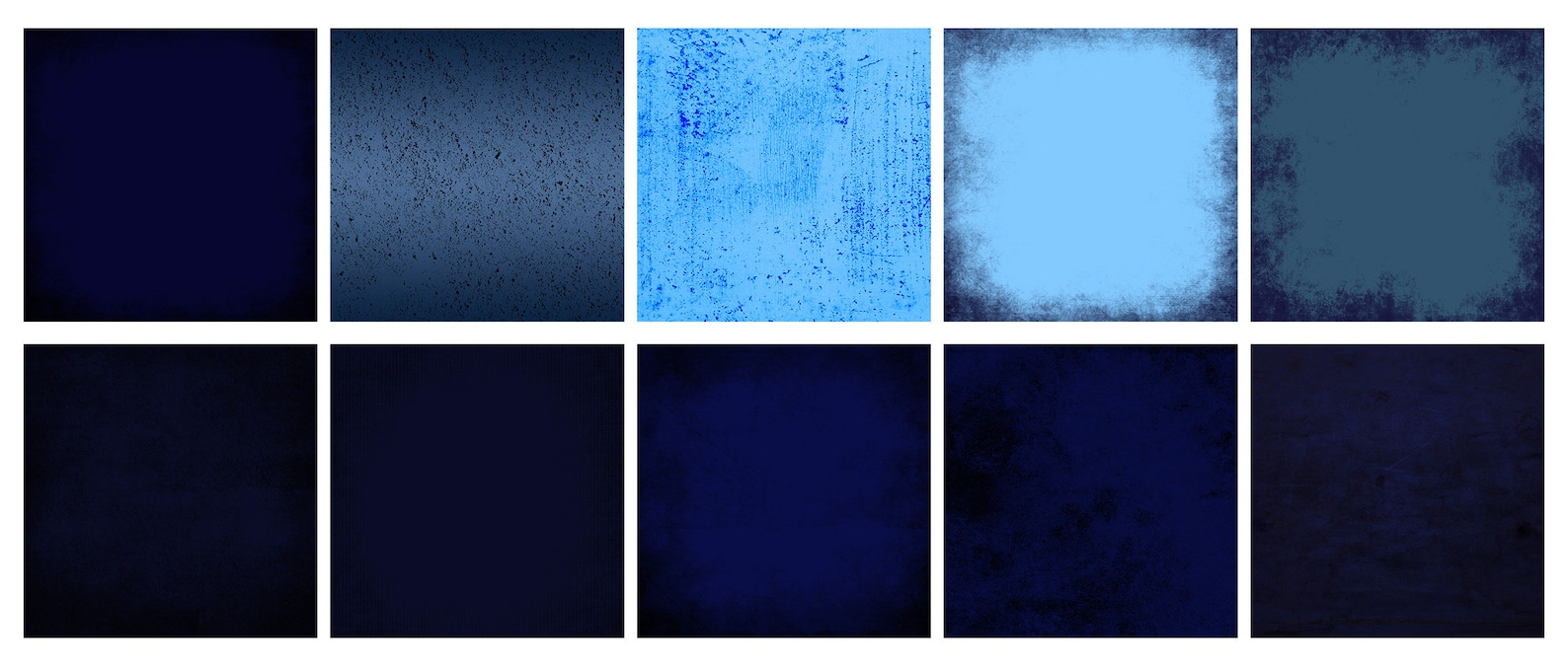 Distressed Blue Textures Digital Paper, Dark Grunge Textures, Gritty ...