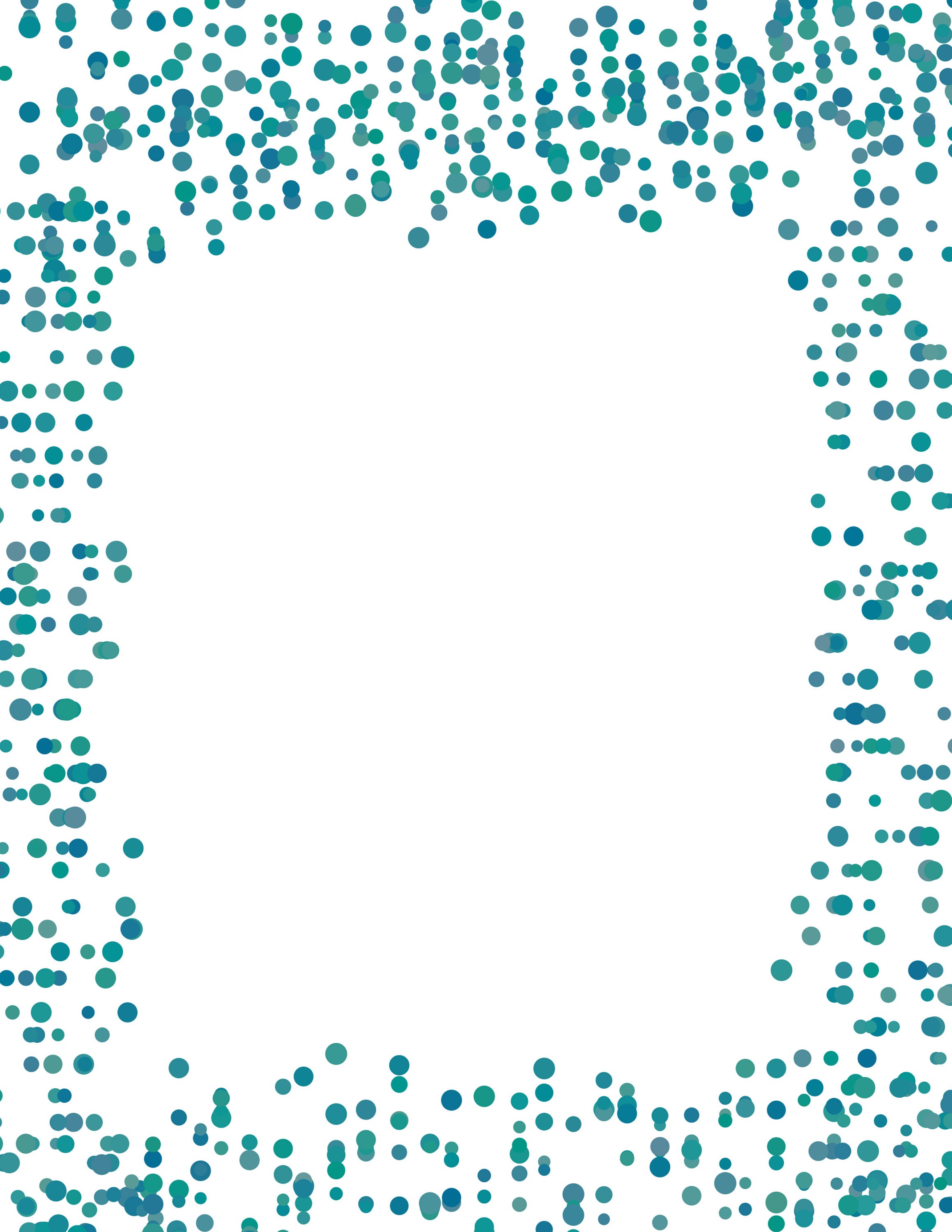 Confetti Digital Digital Borders Confetti Clip Art Border | Etsy