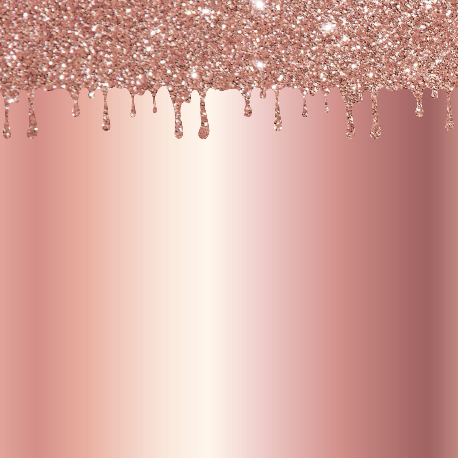 Rose Gold Dripping Glitter Rose gold glitter drips like | Etsy
