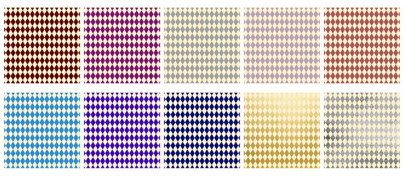 Harlequin Diamond Checkers Digital Paper Printable - Etsy