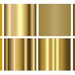 Gold Gradients Digital Paper, Backgrounds in Ombre, Instant Download ...