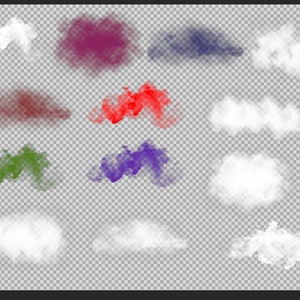 Mist and Clouds Overlays, PNG Digital Clip Art Images, Gothic Spooky ...