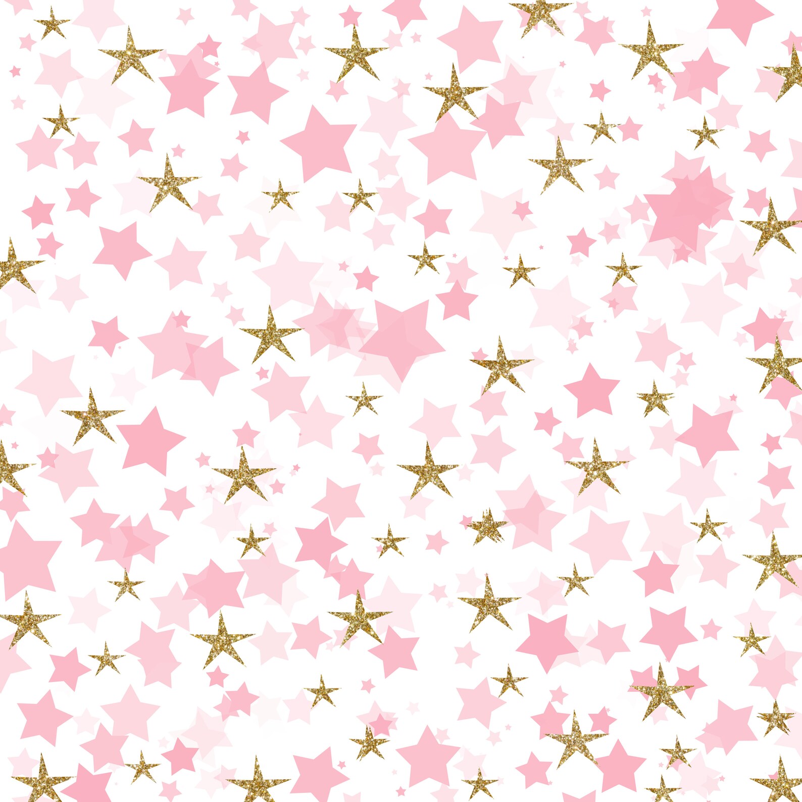 Pink and Gold Glitter Confetti Digital Paper Pink and Gold - Etsy
