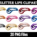 Glitter Lips Clipart, Lips PNG Clip Art, Lips Silhouette, Lips ...